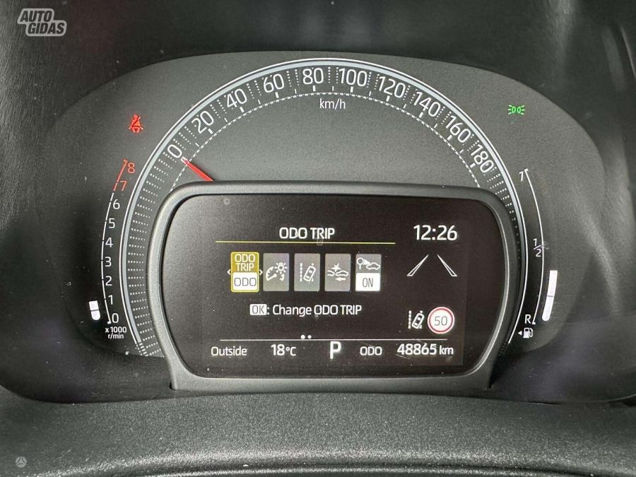 Зеленый Тойота Aygo X 2024 в Вильнюс, объемом двигателя 1.00 л и пробегом 49 тыс. км за 12950 €, фото 24 на AUTOMOTO.COM.LV