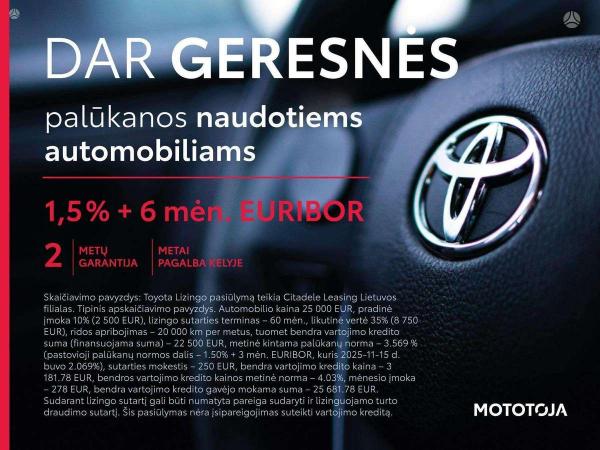 Серый Тойота Aygo X 2022 в Вильнюс, объемом двигателя 1.00 л и пробегом 23 тыс. км за 14900 €, фото 2 на AUTOMOTO.COM.LV