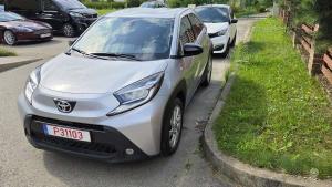 Grey Toyota Aygo X 2023 in Klaipeda, with an engine capacity of 1.00 L and mileage of 10 thousand km for 15900 €, photo 10 on AUTOMOTO.COM.LV