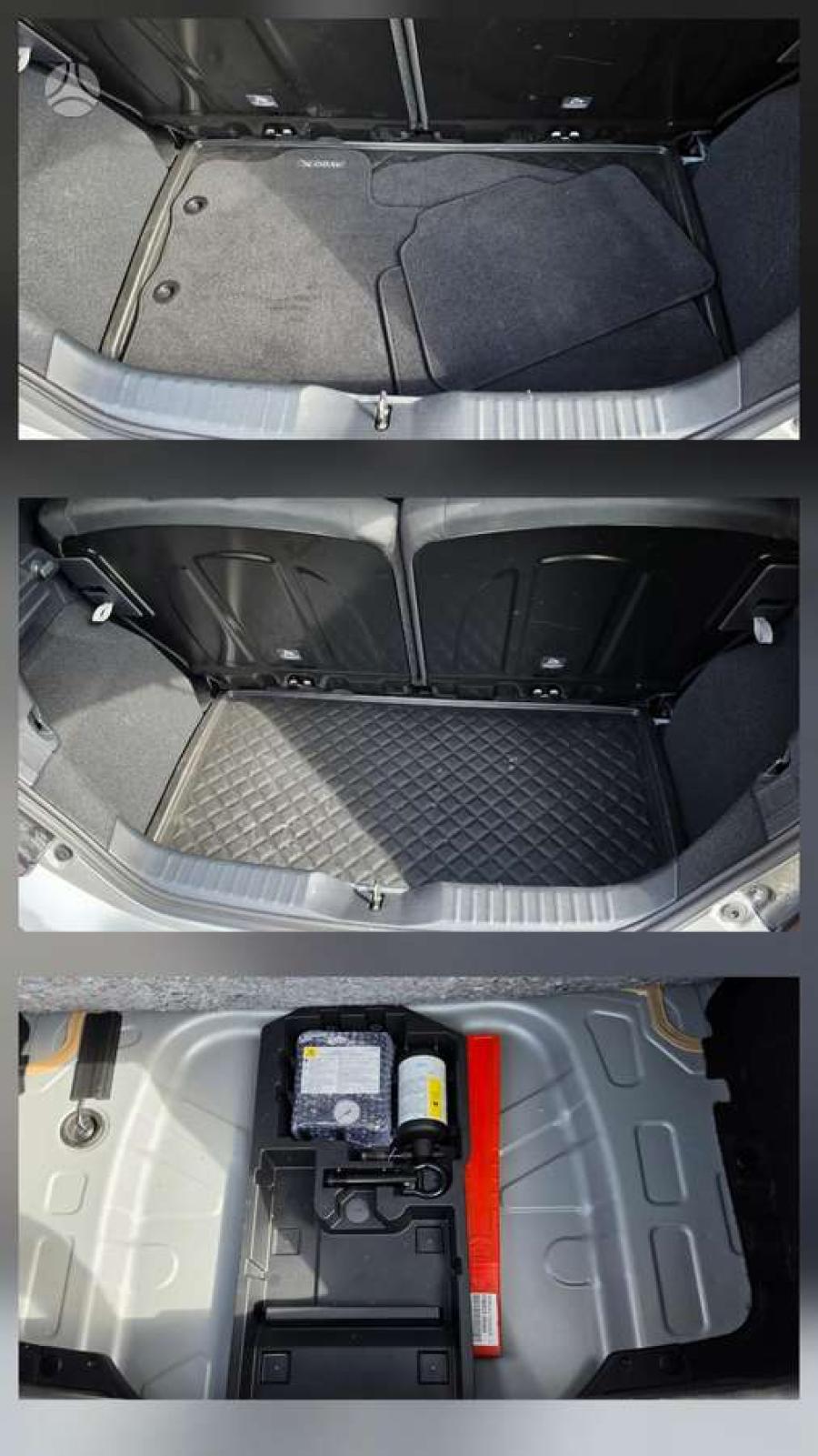Grey Toyota Aygo X 2023 in Klaipeda, with an engine capacity of 1.00 L and mileage of 10 thousand km for 15900 €, photo 27 on AUTOMOTO.COM.LV