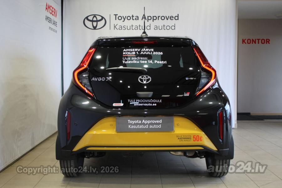 Тойота Aygo X 2025 в Таллин, объемом двигателя 1.50 л и пробегом 2 тыс. км за 25490 €, фото 5 на AUTOMOTO.COM.LV