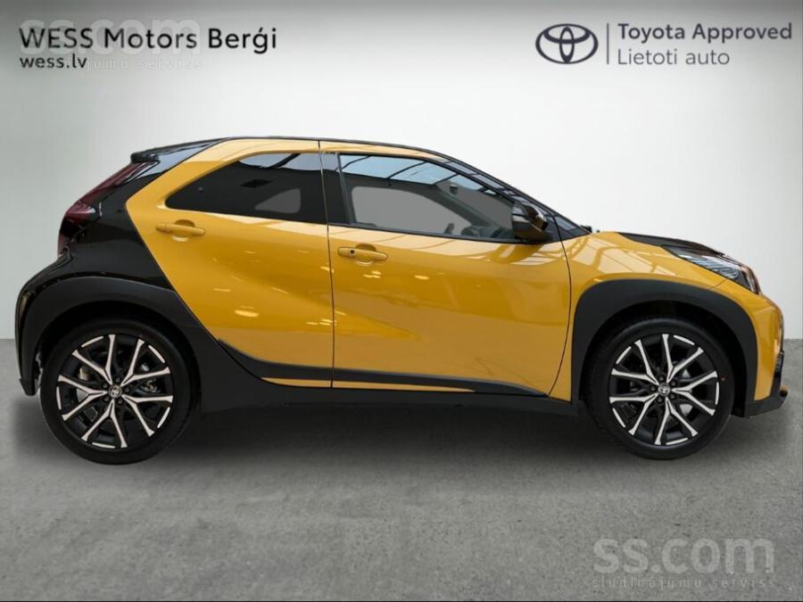 Dzeltens Toyota Aygo 2025 Rīga, ar dzinēja tilpumu 1.50 L un nobraukumu 100 tūkst. km par 25990 €, foto 23 vietnē AUTOMOTO.COM.LV