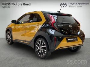 Dzeltens Toyota Aygo 2025 Rīga, ar dzinēja tilpumu 1.50 L un nobraukumu 2 tūkst. km par 24990 €, foto 25 vietnē AUTOMOTO.COM.LV