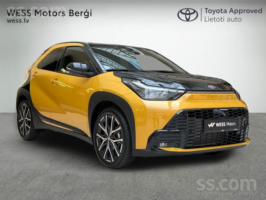 Dzeltens Toyota Aygo 2025 Rīga, ar dzinēja tilpumu 1.50 L un nobraukumu 2 tūkst. km par 24990 €, foto 26 vietnē AUTOMOTO.COM.LV