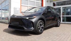 Black Toyota bZ4X 2023 in Kaunas, with an engine capacity of 0.00 L and mileage of 222 thousand km for 17000 €, photo  on AUTOMOTO.COM.LV