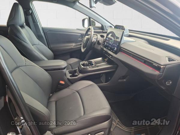 Black Toyota bZ4X 2025 in Viljandi, with an engine capacity of 0.00 L and mileage of 12 thousand km for 47990 €, photo 6 on AUTOMOTO.COM.LV