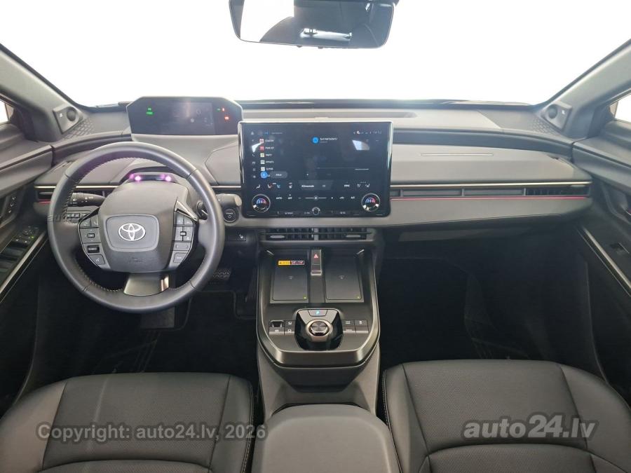 Black Toyota bZ4X 2025 in Viljandi, with an engine capacity of 0.00 L and mileage of 12 thousand km for 47990 €, photo 9 on AUTOMOTO.COM.LV