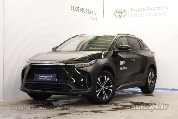 Melns Toyota bZ4X 2025 Tallina, ar dzinēja tilpumu 0.00 L un nobraukumu 10 tūkst. km par 35900 €, foto 1 vietnē AUTOMOTO.COM.LV