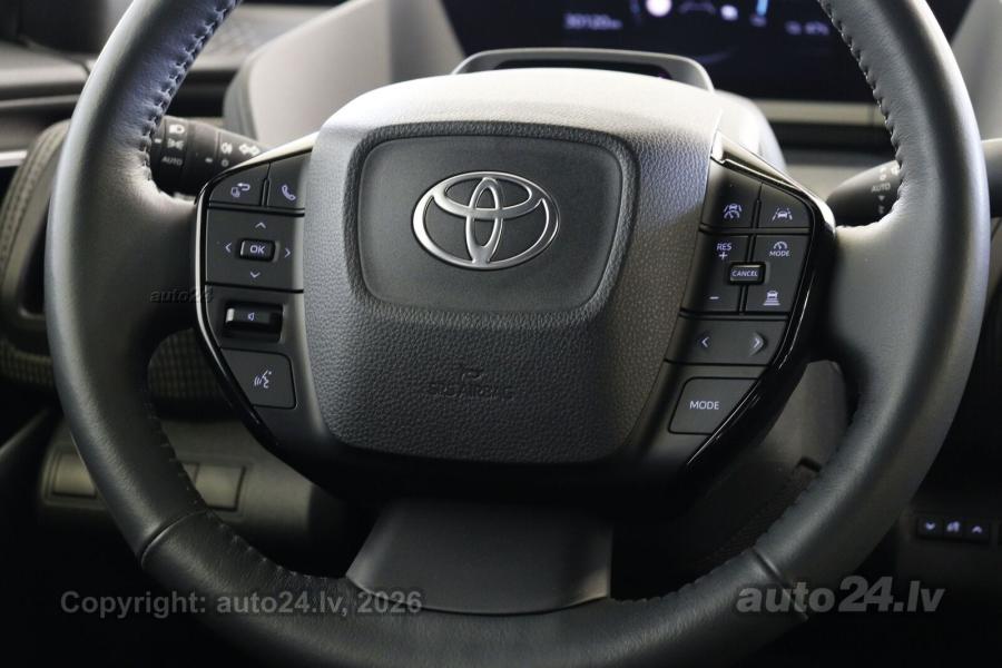 Black Toyota bZ4X 2025 in Tallinn, with an engine capacity of 0.00 L and mileage of 30 thousand km for 36990 €, photo 13 on AUTOMOTO.COM.LV