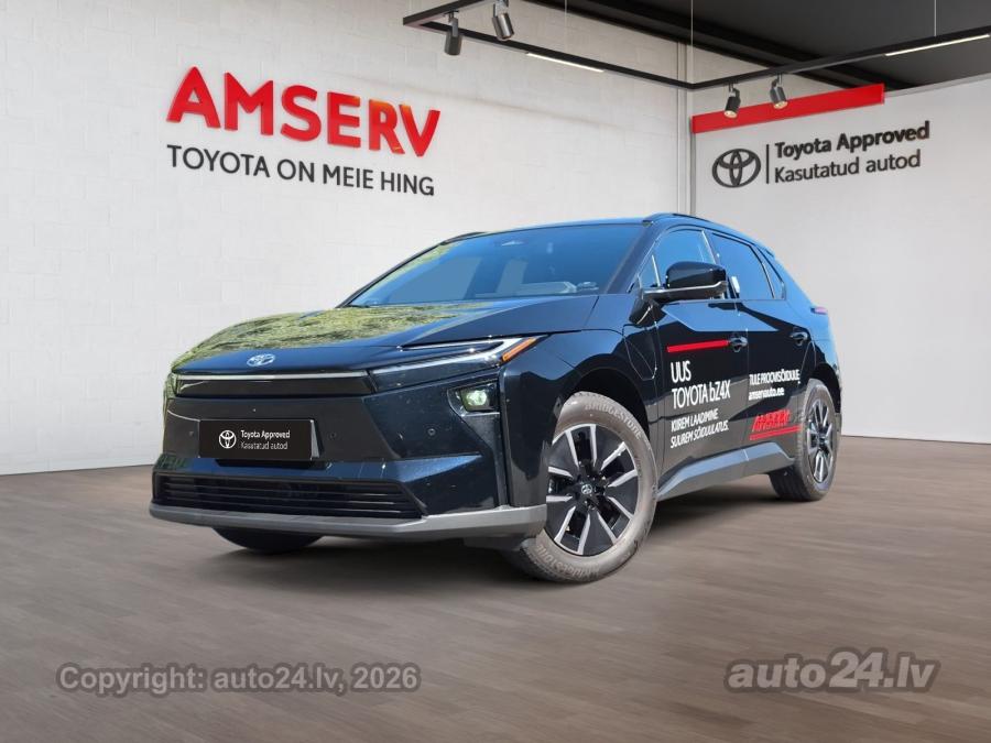 Черный Тойота БЗ4Х 2025 в Таллин, объемом двигателя 0.00 л и пробегом 14 тыс. км за 48490 €, фото 1 на AUTOMOTO.COM.LV