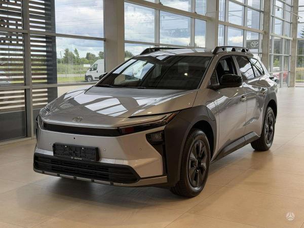 Grey Toyota bZ4X 2026 in Panevezys, with an engine capacity of 0.00 L and mileage of 0 thousand km for 43990 €, photo 1 on AUTOMOTO.COM.LV