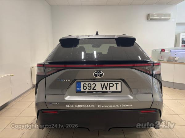 Grey Toyota bZ4X 2026 in Kuressaare, with an engine capacity of 0.00 L and mileage of 0 thousand km for 45950 €, photo 7 on AUTOMOTO.COM.LV