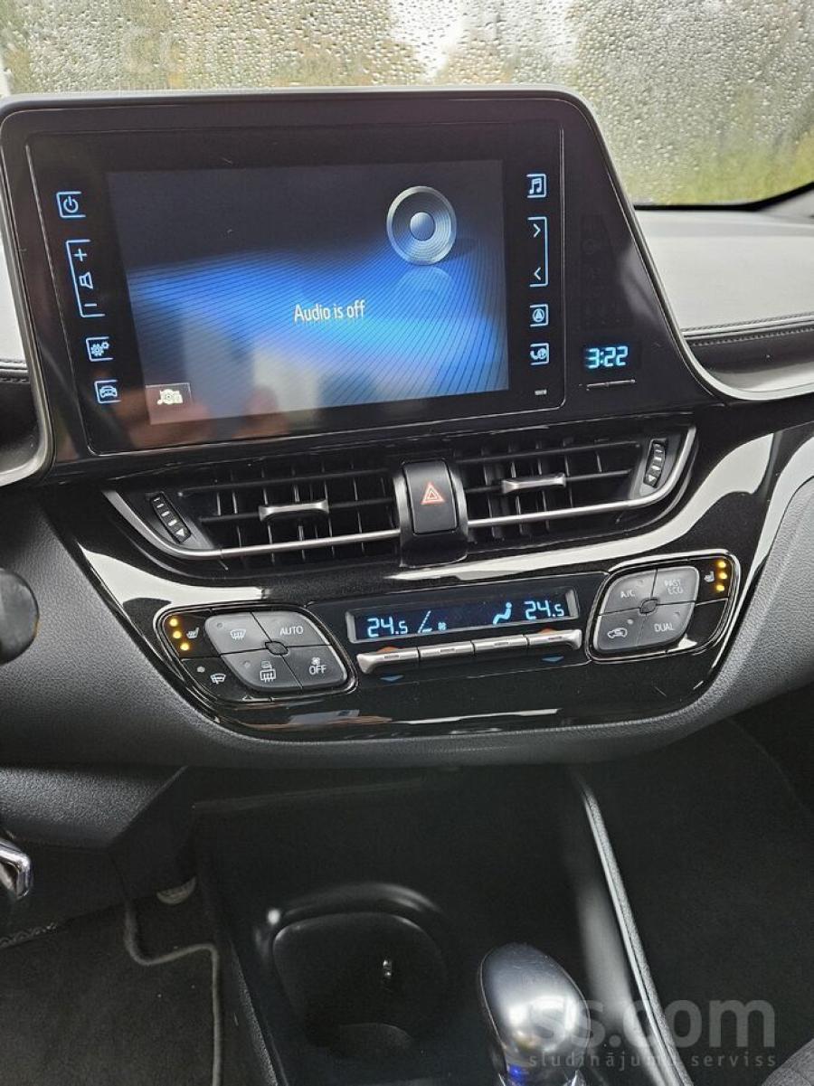 Melns Toyota C-HR 2019 Rīga, ar dzinēja tilpumu 1.20 L un nobraukumu 160 tūkst. km par 13600 €, foto 20 vietnē AUTOMOTO.COM.LV