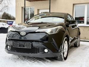 Black Toyota C-HR 2017 in Riga, with an engine capacity of 1.20 L and mileage of 0 thousand km for 13500 €, photo 2 on AUTOMOTO.COM.LV