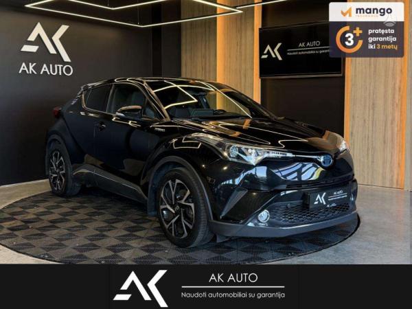 Черный Тойота C-HR 2017 в Каунас, объемом двигателя 1.80 л и пробегом 124 тыс. км за 17990 €, фото 1 на AUTOMOTO.COM.LV