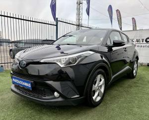 Black Toyota C-HR 2018 in Panevezys, with an engine capacity of 1.80 L and mileage of 142 thousand km for 14990 €, photo  on AUTOMOTO.COM.LV