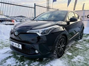 Melns Toyota C-HR 2018 Panevēža, ar dzinēja tilpumu 1.80 L un nobraukumu 185 tūkst. km par 14700 €, foto  vietnē AUTOMOTO.COM.LV