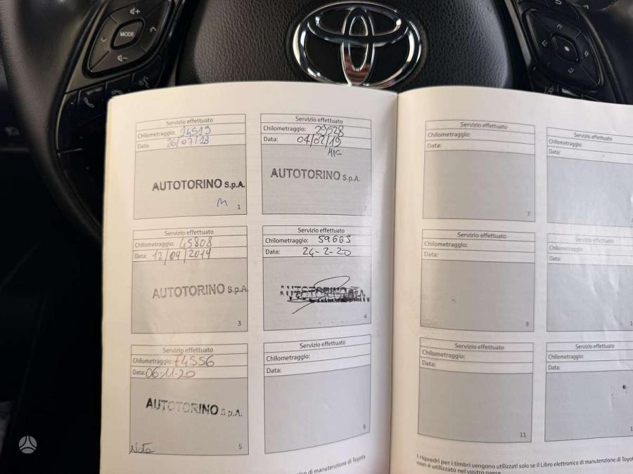 Black Toyota C-HR 2018 in Vilnius, with an engine capacity of 1.80 L and mileage of 133 thousand km for 16500 €, photo 28 on AUTOMOTO.COM.LV