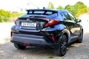 Черный Тойота C-HR 2018 в Кретинга, объемом двигателя 1.80 л и пробегом 223 тыс. км за 14650 €, фото 6 на AUTOMOTO.COM.LV