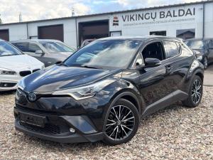 Melns Toyota C-HR 2018 Utena, ar dzinēja tilpumu 1.80 L un nobraukumu 202 tūkst. km par 13490 €, foto  vietnē AUTOMOTO.COM.LV