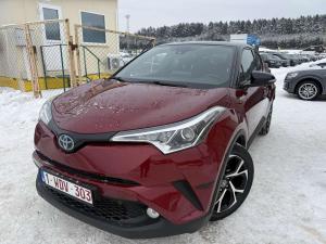 Melns Toyota C-HR 2019 Viļņa, ar dzinēja tilpumu 1.80 L un nobraukumu 100 tūkst. km par 16000 €, foto  vietnē AUTOMOTO.COM.LV