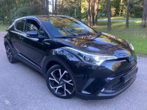 Melns Toyota C-HR 2019 Anykščiai, ar dzinēja tilpumu 1.80 L un nobraukumu 210 tūkst. km par 14350 €, foto  vietnē AUTOMOTO.COM.LV