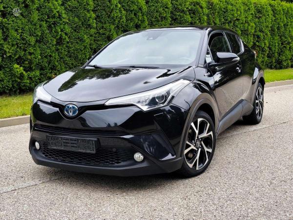 Melns Toyota C-HR 2019 Anykščiai, ar dzinēja tilpumu 1.80 L un nobraukumu 220 tūkst. km par 14350 €, foto 1 vietnē AUTOMOTO.COM.LV
