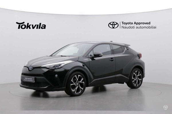 Черный Тойота C-HR 2021 в Вильнюс, объемом двигателя 1.80 л и пробегом 53 тыс. км за 22600 €, фото 1 на AUTOMOTO.COM.LV