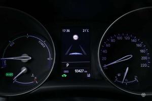 Black Toyota C-HR 2021 in Vilnius, with an engine capacity of 1.80 L and mileage of 93 thousand km for 24900 €, photo 15 on AUTOMOTO.COM.LV