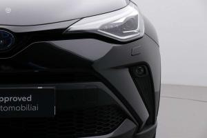 Black Toyota C-HR 2021 in Vilnius, with an engine capacity of 1.80 L and mileage of 93 thousand km for 24900 €, photo 21 on AUTOMOTO.COM.LV