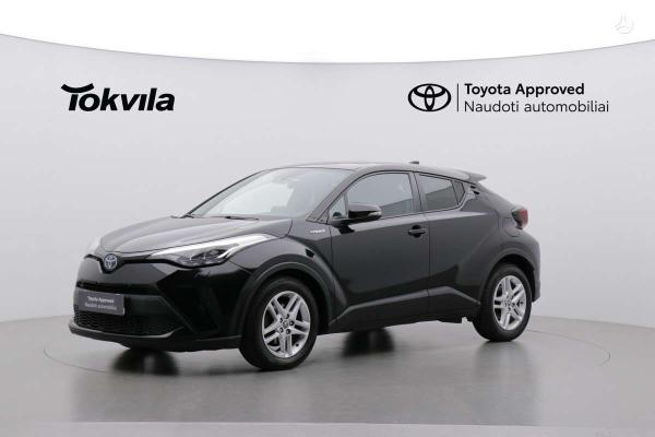 Melns Toyota C-HR 2021 Viļņa, ar dzinēja tilpumu 1.80 L un nobraukumu 70 tūkst. km par 23900 €, foto  vietnē AUTOMOTO.COM.LV