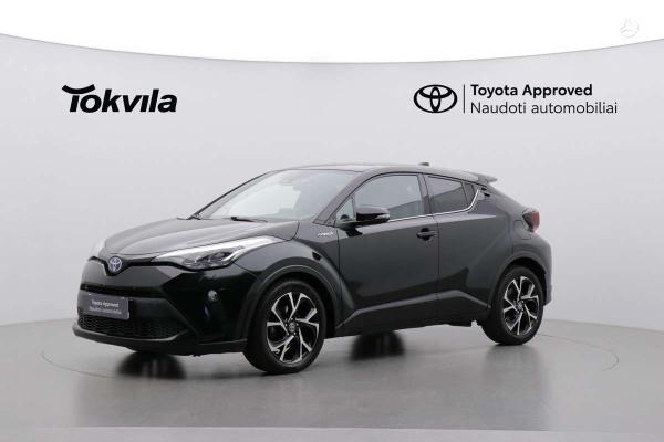 Черный Тойота C-HR 2021 в Вильнюс, объемом двигателя 1.80 л и пробегом 55 тыс. км за 23900 €, фото 1 на AUTOMOTO.COM.LV