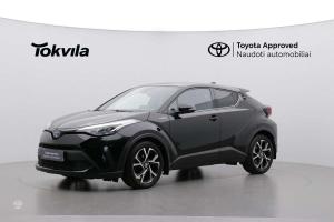Melns Toyota C-HR 2021 Viļņa, ar dzinēja tilpumu 1.80 L un nobraukumu 90 tūkst. km par 23900 €, foto  vietnē AUTOMOTO.COM.LV