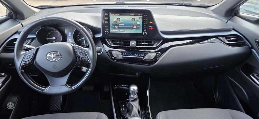 Melns Toyota C-HR 2021 Viļņa, ar dzinēja tilpumu 1.99 L un nobraukumu 94 tūkst. km par 23980 €, foto 11 vietnē AUTOMOTO.COM.LV