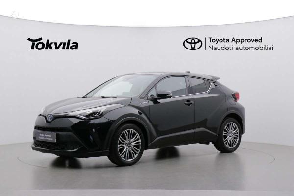Melns Toyota C-HR 2021 Viļņa, ar dzinēja tilpumu 1.80 L un nobraukumu 82 tūkst. km par 24900 €, foto 1 vietnē AUTOMOTO.COM.LV