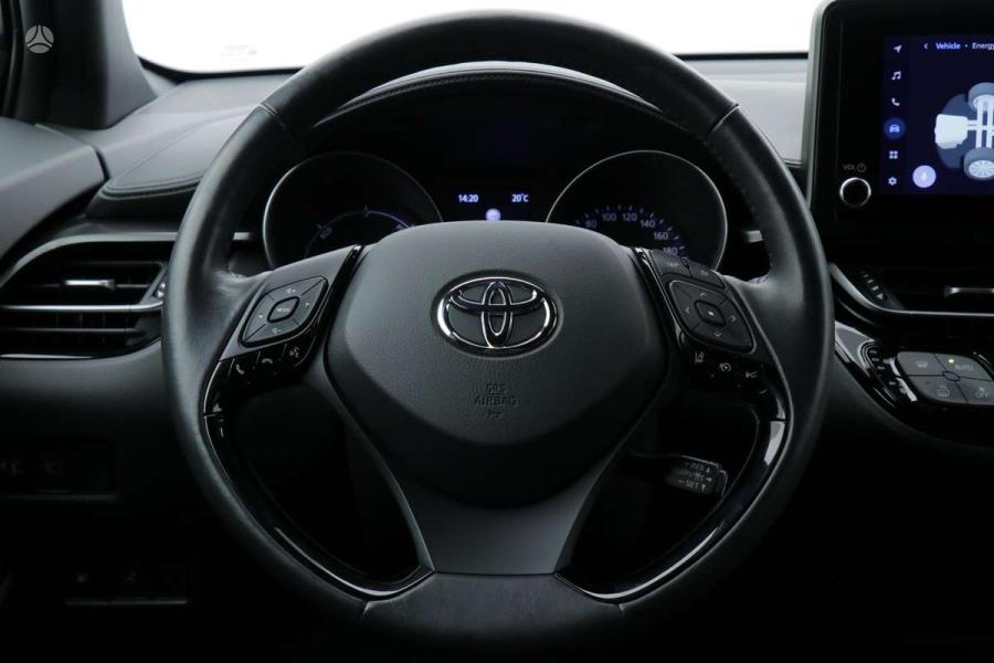 Black Toyota C-HR 2022 in Vilnius, with an engine capacity of 1.80 L and mileage of 49 thousand km for 22500 €, photo 13 on AUTOMOTO.COM.LV