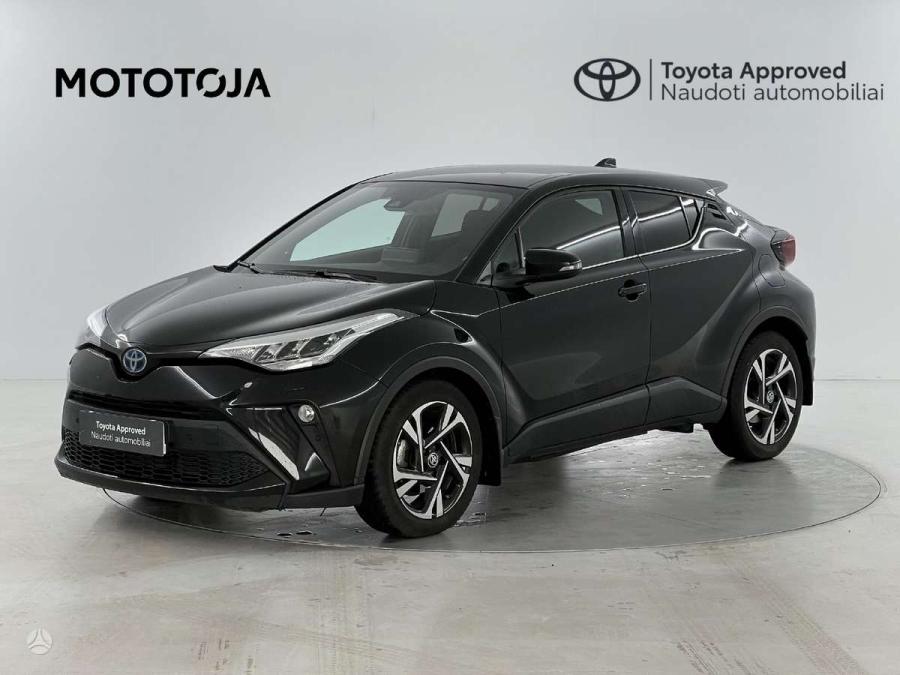 Черный Тойота C-HR 2022 в Вильнюс, объемом двигателя 1.80 л и пробегом 86 тыс. км за 22900 €, фото 1 на AUTOMOTO.COM.LV