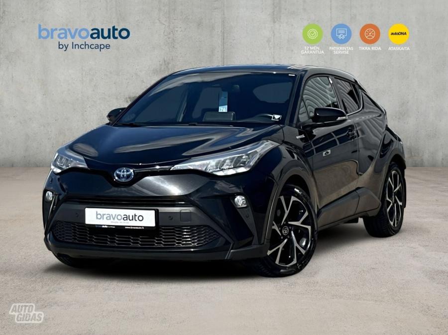 Черный Тойота C-HR 2022 в Каунас, объемом двигателя 2.00 л и пробегом 79 тыс. км за 24771 €, фото 1 на AUTOMOTO.COM.LV