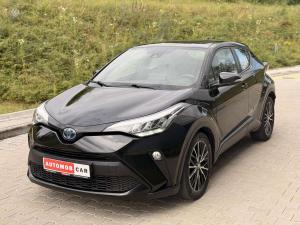 Melns Toyota C-HR 2022 Viļņa, ar dzinēja tilpumu 1.80 L un nobraukumu 108 tūkst. km par 19200 €, foto  vietnē AUTOMOTO.COM.LV