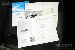 Черный Тойота C-HR 2022 в Рига, объемом двигателя 1.80 л и пробегом 70 тыс. км за 21950 €, фото 25 на AUTOMOTO.COM.LV