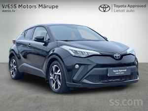Черный Тойота C-HR 2023 в Рига, объемом двигателя 1.80 л и пробегом 47 тыс. км за 23590 €, фото 18 на AUTOMOTO.COM.LV