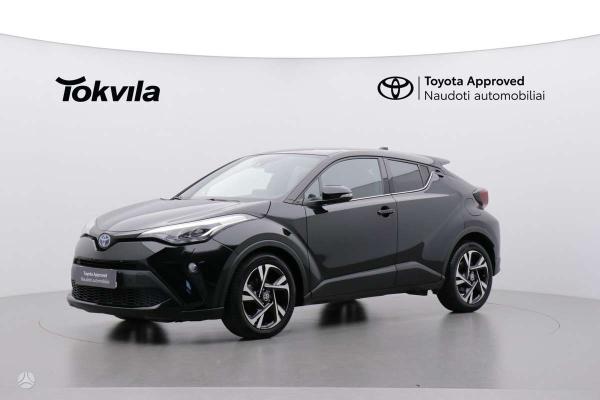 Melns Toyota C-HR 2023 Viļņa, ar dzinēja tilpumu 1.80 L un nobraukumu 51 tūkst. km par 22900 €, foto 1 vietnē AUTOMOTO.COM.LV