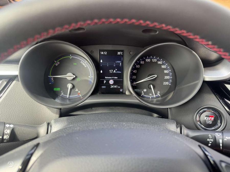Черный Тойота C-HR 2023 в Мариямполе, объемом двигателя 1.99 л и пробегом 24 тыс. км за 25990 €, фото 11 на AUTOMOTO.COM.LV