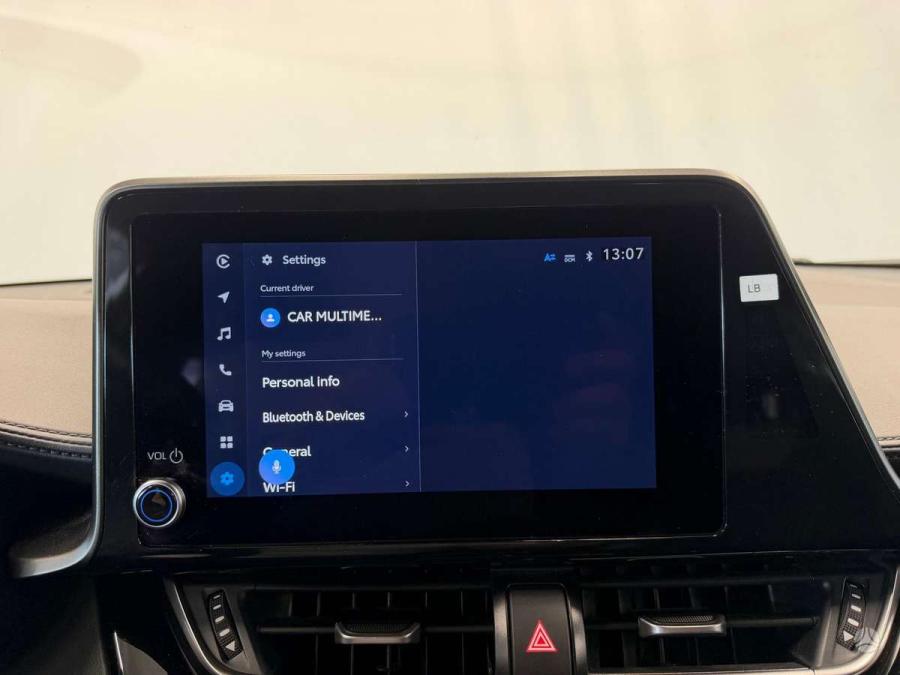 Melns Toyota C-HR 2023 Kauņa, ar dzinēja tilpumu 1.80 L un nobraukumu 90 tūkst. km par 24900 €, foto 28 vietnē AUTOMOTO.COM.LV