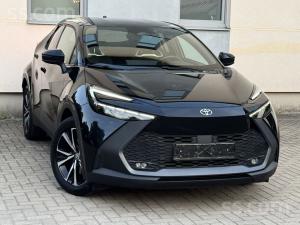 Black Toyota C-HR 2024 in Jelgava, with an engine capacity of 2.00 L and mileage of 39 thousand km for 32500 €, photo  on AUTOMOTO.COM.LV