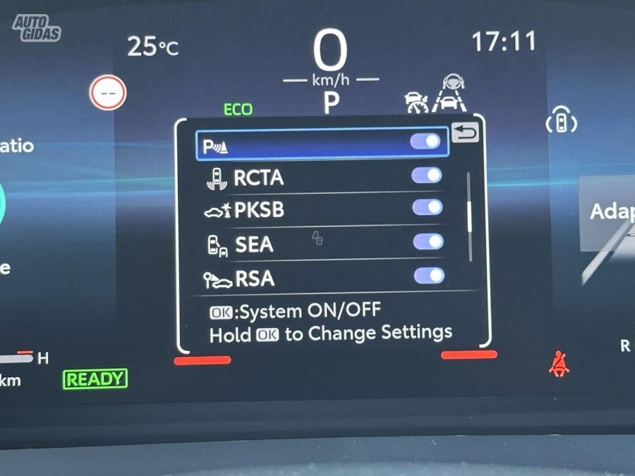 Melns Toyota C-HR 2024 Kauņa, ar dzinēja tilpumu 1.80 L un nobraukumu 50 tūkst. km par 29771 €, foto 23 vietnē AUTOMOTO.COM.LV