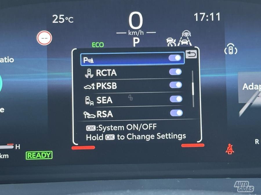 Melns Toyota C-HR 2024 Viļņa, ar dzinēja tilpumu 1.80 L un nobraukumu 50 tūkst. km par 27000 €, foto 24 vietnē AUTOMOTO.COM.LV