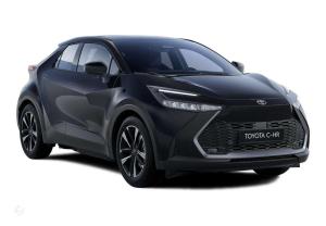 Melns Toyota C-HR 2025 Viļņa, ar dzinēja tilpumu 1.99 L un nobraukumu 1 tūkst. km par 40250 €, foto  vietnē AUTOMOTO.COM.LV