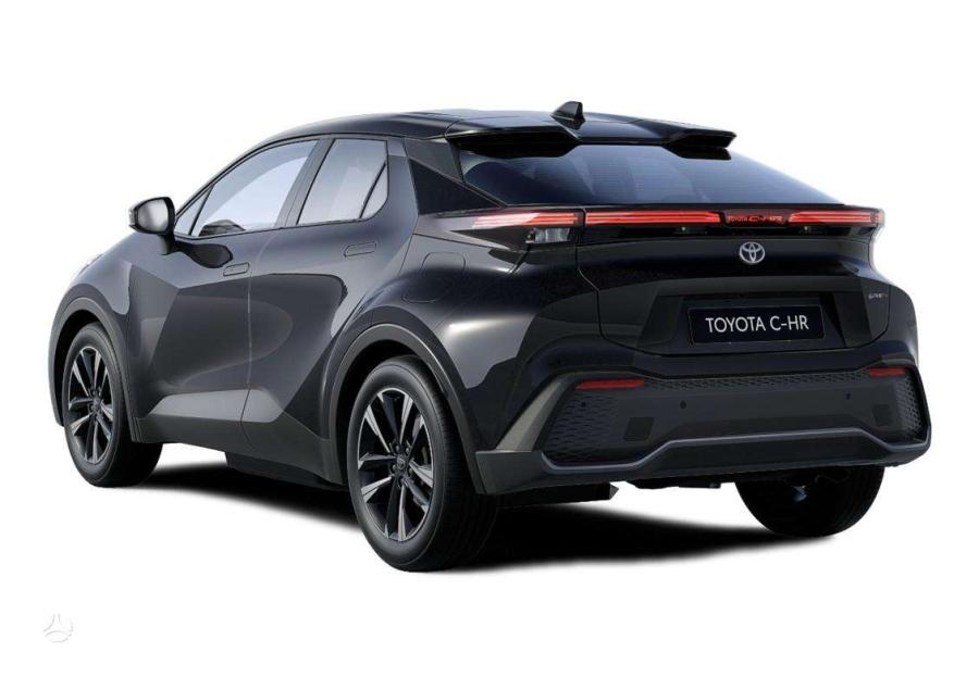Melns Toyota C-HR 2025 Viļņa, ar dzinēja tilpumu 1.99 L un nobraukumu 1 tūkst. km par 40250 €, foto 4 vietnē AUTOMOTO.COM.LV