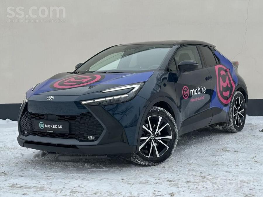 Черный Тойота C-HR 2025 в Рига, объемом двигателя 1.80 л и пробегом 5 тыс. км за 29950 €, фото 1 на AUTOMOTO.COM.LV